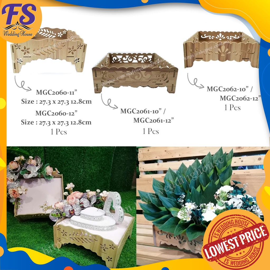 Dulang Hantaran / Wooden Gift Tray / Dulang Hantaran Perkahwinan / Wood ...