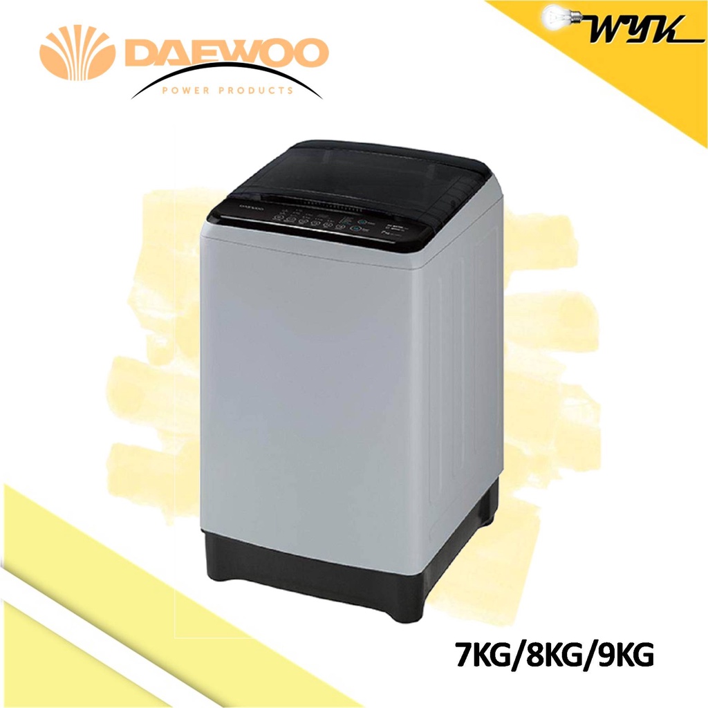 *CLEAR STOCK* Korea Daewoo 7KG/8KG/9KG Fully Auto Washer Washing ...