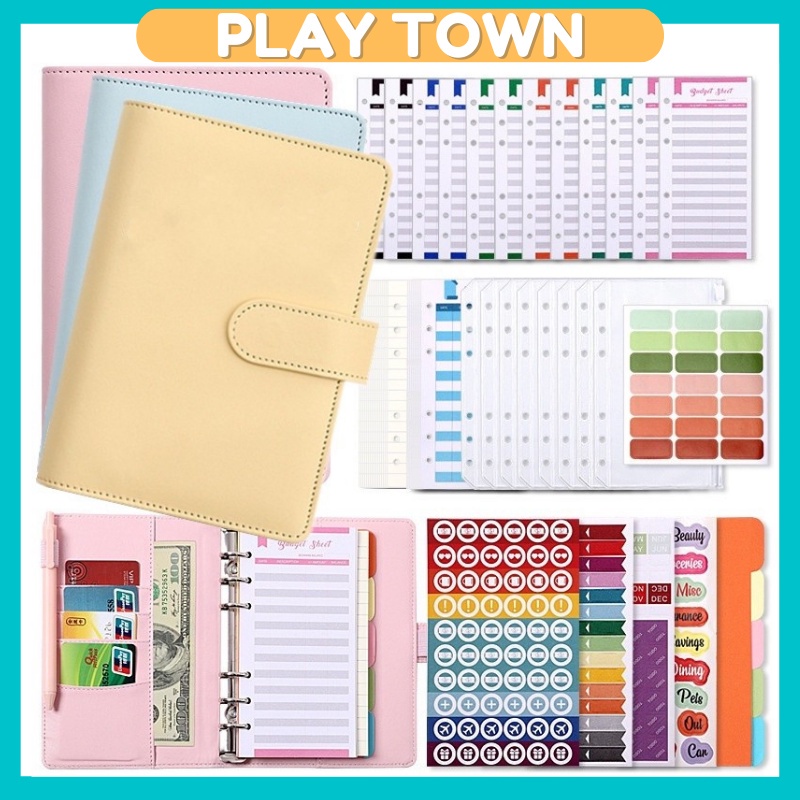 READY!! A6 Cash Planner Money Planner Budget Planner Buku Simpanan Duit ...