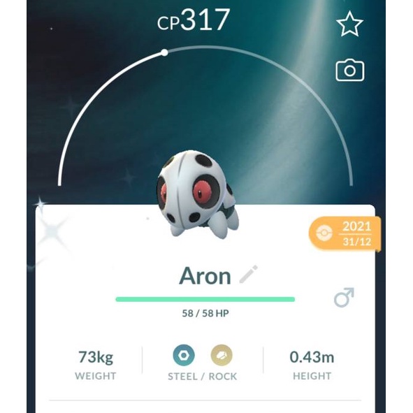 Pokemon_Go_Shiny_Aron_Trade_Service | Shopee Malaysia