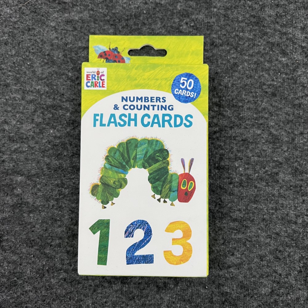 World of Eric Carle: Numbers & Counting Flash Cards | Shopee Malaysia