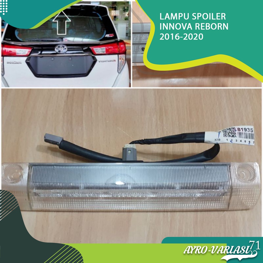 Innova reborn spoiler Lamp 2016-2020 | Shopee Malaysia