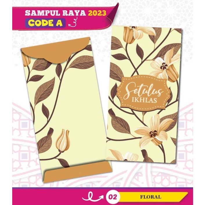 Sampul Raya Floral / Classic ( Ready stock ) | Shopee Malaysia