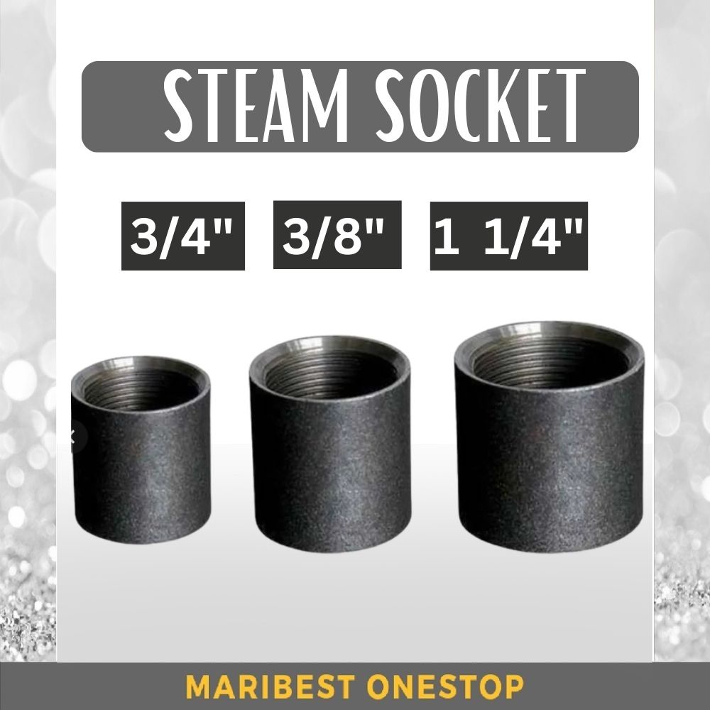3/4inch 3/8Inch 1 1/4Inch Steam Socket Threaded Seamless Pipe Sockets ...