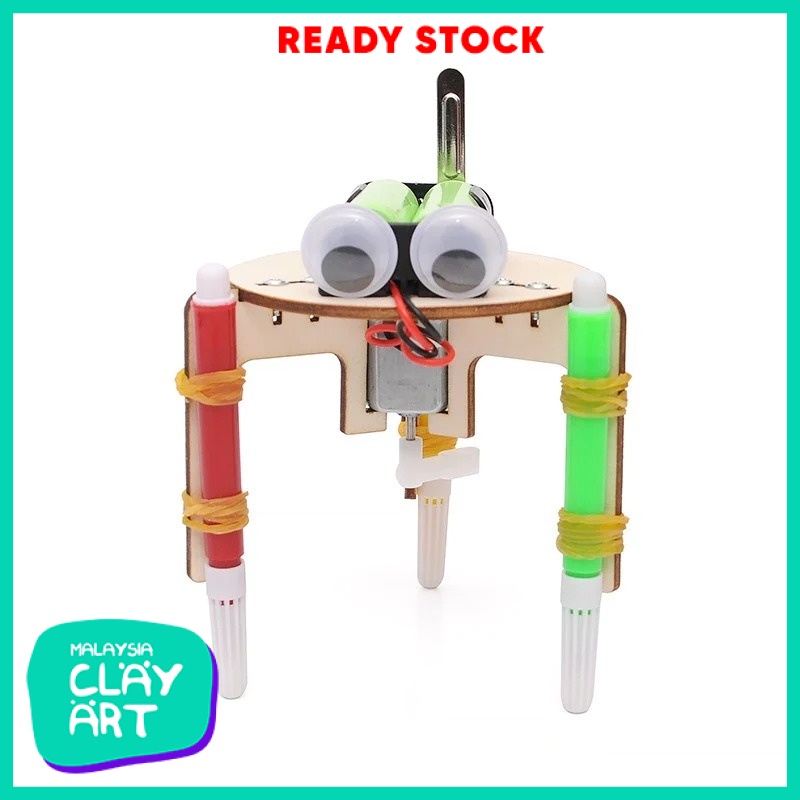 Drawing Robot DIY Puzzle Pack STEM Toy | Science Education Set with ...