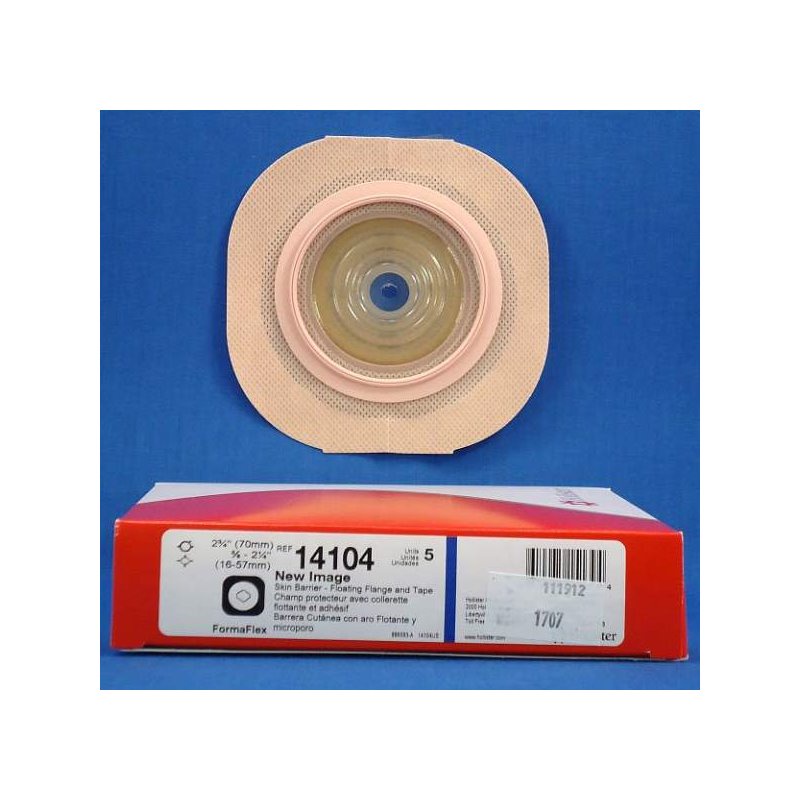 14104 Hollister Ostomy Care Skin Barrier Formaflex Barrier with Tape ...