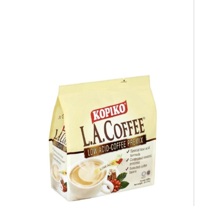 Kopiko L.A. Coffee Low Acid-Coffee Premix (24 x 20g) | Shopee Malaysia
