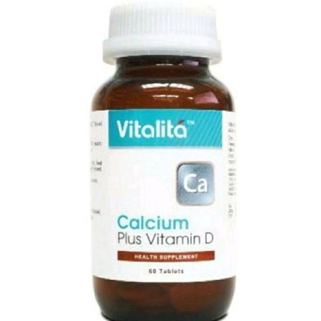 Vitalita Calcium Plus Vitamin D(60 Tablets) | Shopee Malaysia