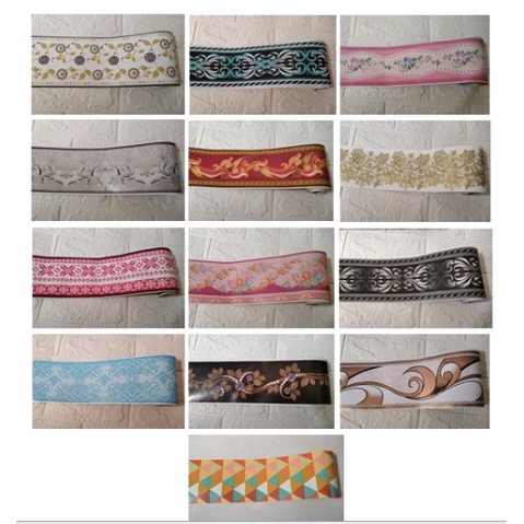 Lis BORDER WALLPAPER Wall 10Meter x 10Cm | Shopee Malaysia