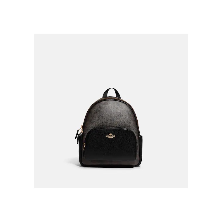 Coach Mini Court Backpack In Signature Canvas Backpack Coc C8604 ...