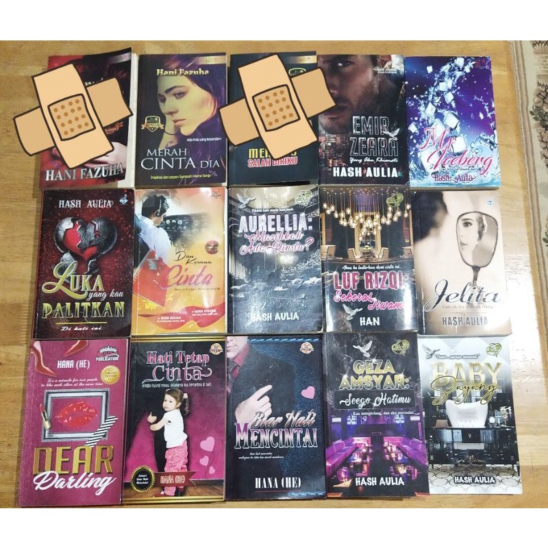 NOVEL PRELOVEL/TERPAKAI HANI FAZUHA, HASH AULIA, HANA (HE), HASYA ...