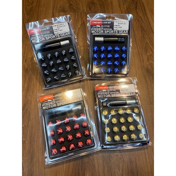 Rays Sport Rim pmu Racing Steel Wheel Nut (L-32mm) (M12 x 1.5MM/ 1.25MM ...