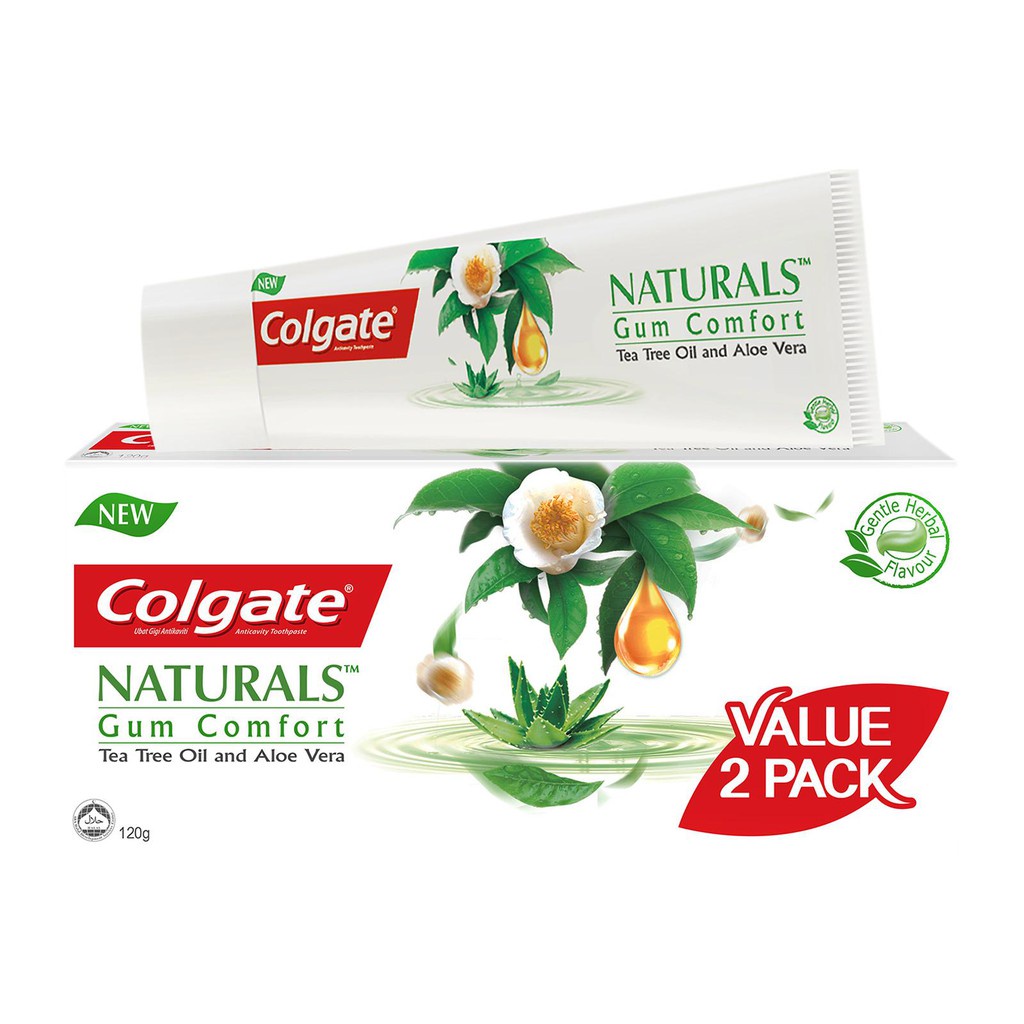 Colgate Natural Charcoal And Mint/Seaweed Salt/Lemon Aloe Toothpaste ...