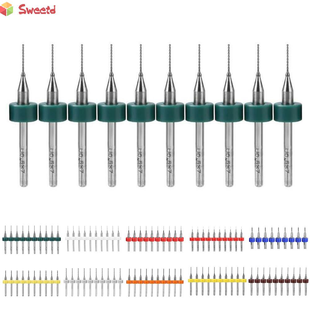 Drill-Bits Set Rotary Milling 0.1mm-1mm 10* Tungsten Steel Carbide PCB ...