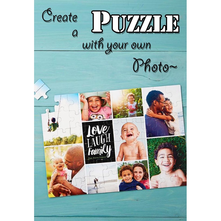 Puzzle Printing/ Customize Puzzle/ Personalized Photo Gifts Photo ...