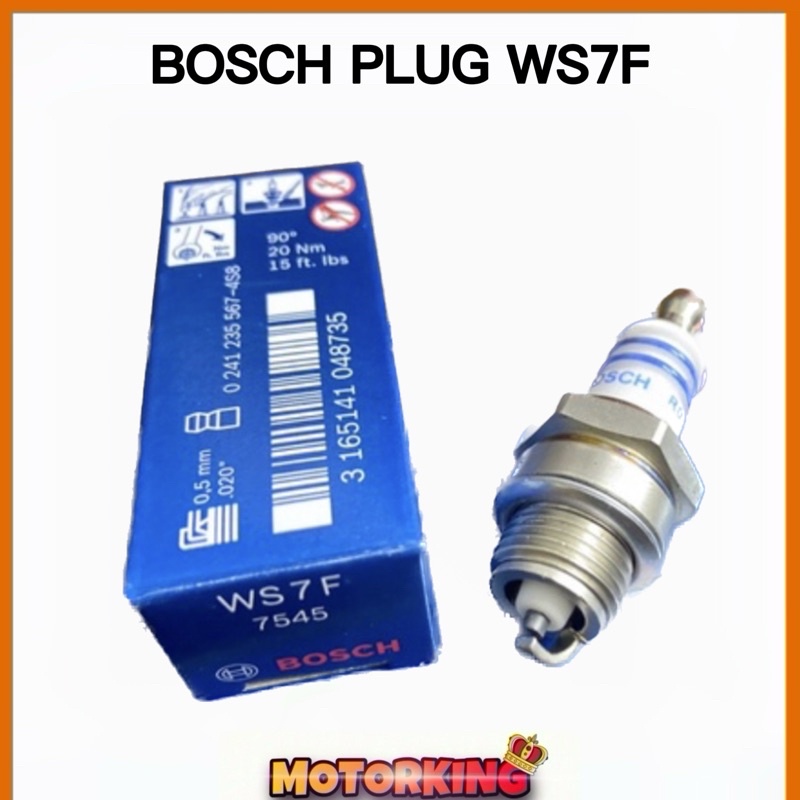 100% ORIGINAL BOSCH PLUG WS7F WS8E E7RTC ARTC B8RTC B7RC B9RTC | Shopee ...