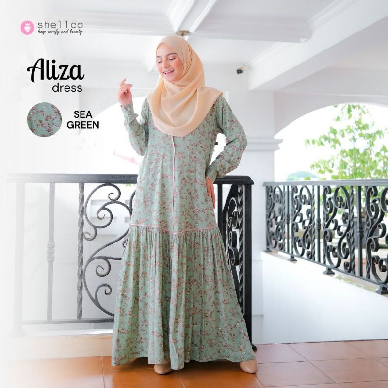 Aliza DRESS by Shellco Hijab | Shopee Malaysia