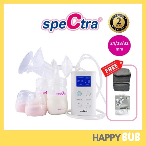 Spectra 9 Plus Portable Double Electric Breast Pump (24/28/32mm ...