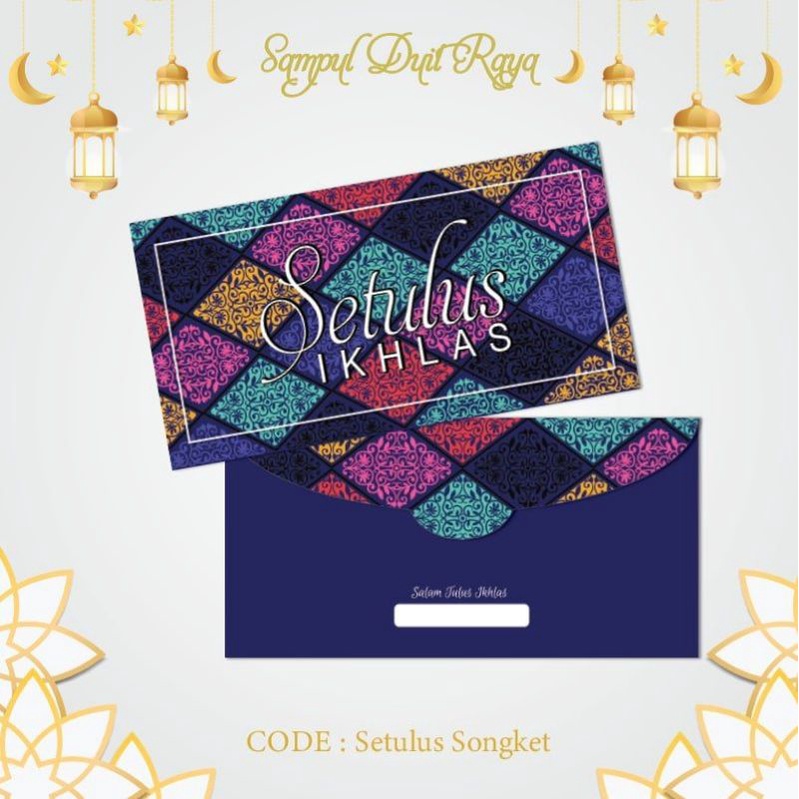 Sampul Duit Raya 2024 Exclusive songket batik dan klasik untuk Hari ...