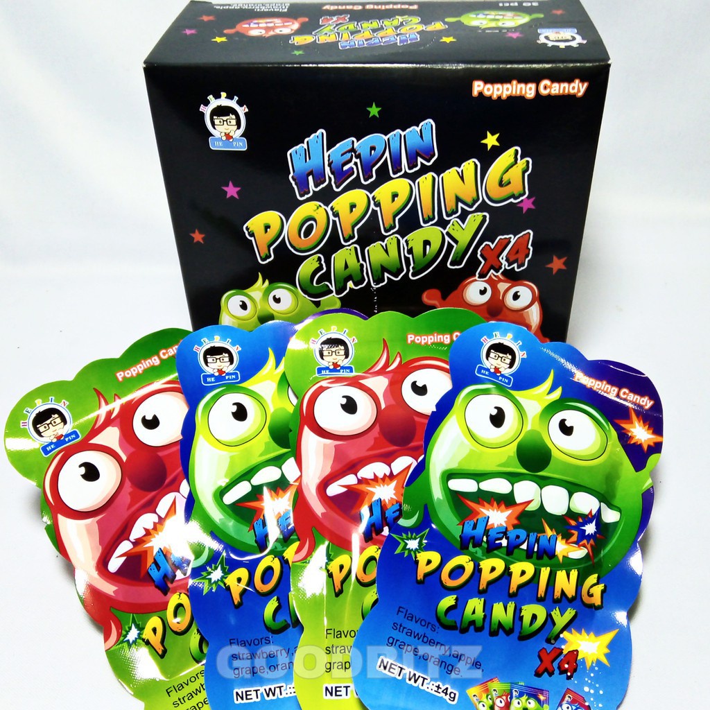 Hepin Popping Candy 30 X 4g Gula-gula Snack Gift Halal | Shopee Malaysia