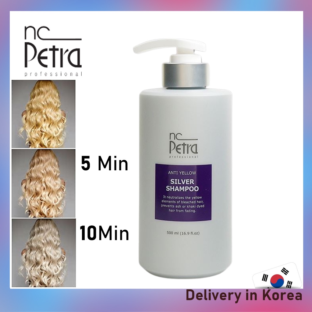 [ NC Petra ] Professional Silver Shampoo Anti Yellow 500ML | Shopee Malaysia