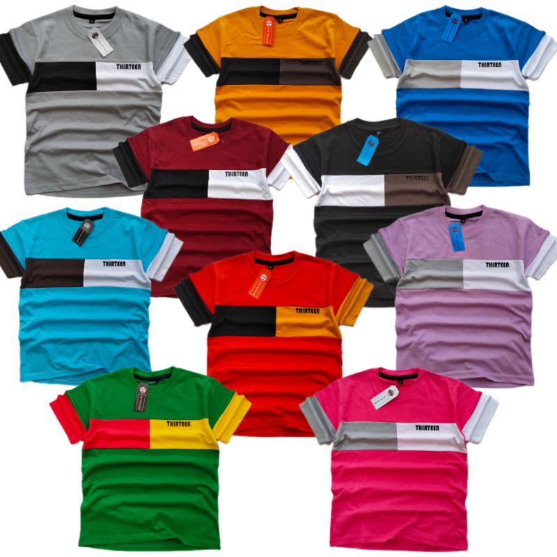 Thirteen Children's DISTRO T-Shirts Combination T-Shirts | Shopee Malaysia