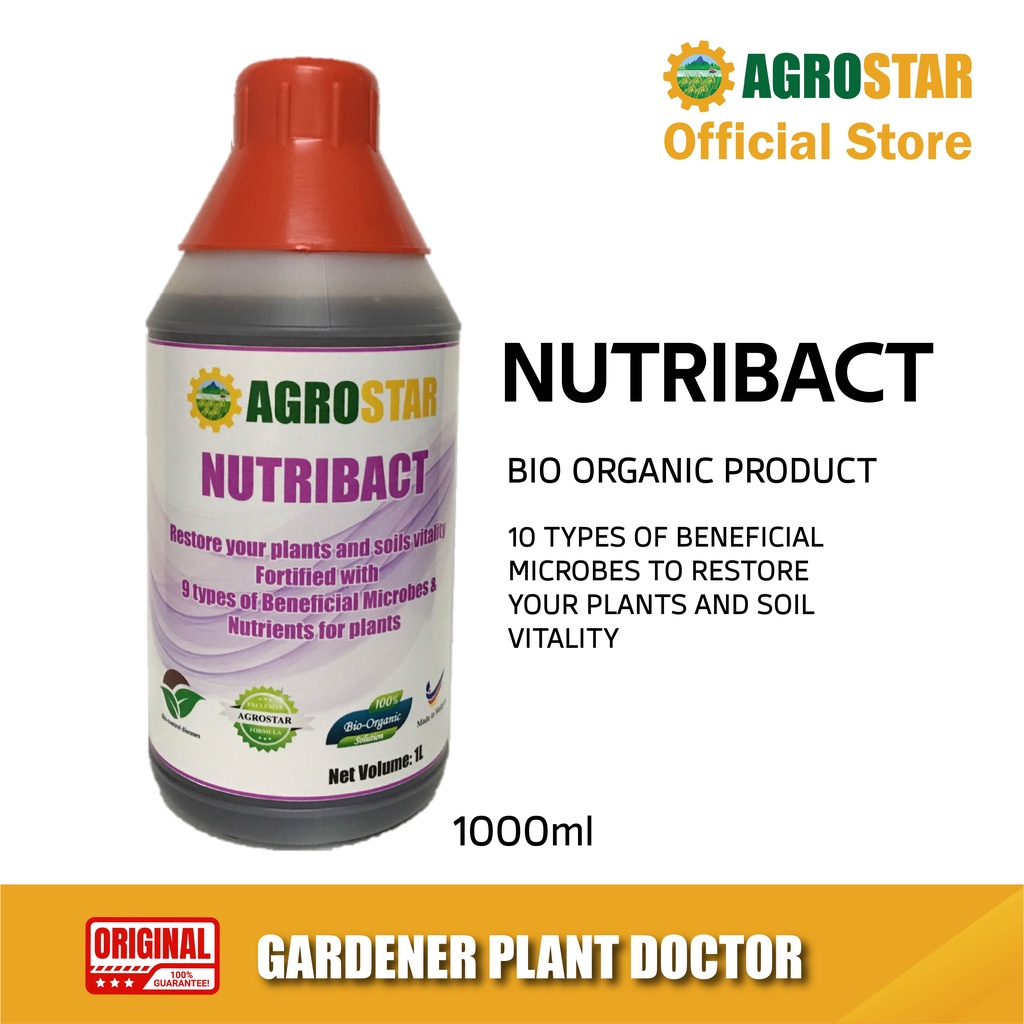 AGROSTAR Nutribact Fortified With 10 Beneficial Microbes And Nutrients ...