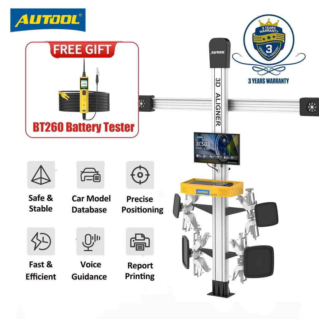 AUTOOL 3D Wheel Aligner Camera Measurement XC503 [Please contact us ...
