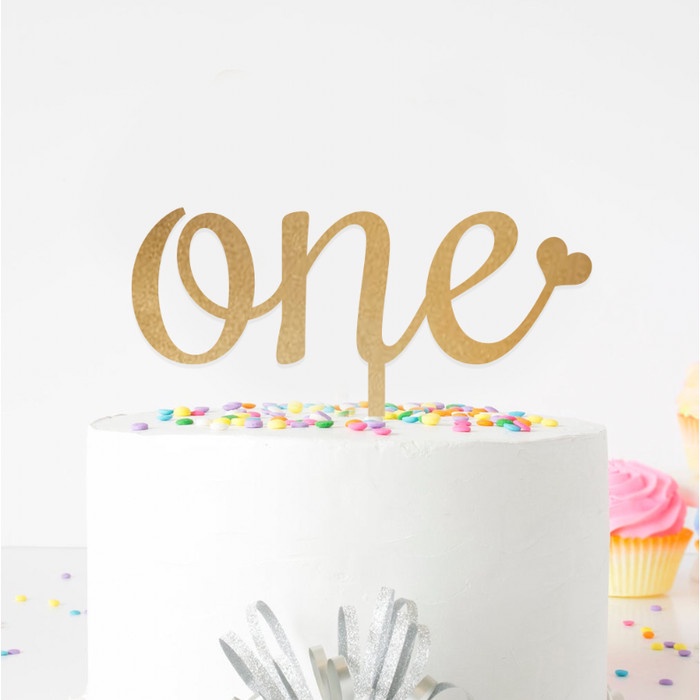 One Month Acrylic Cake Topper/Acrylic Cake Topper | Shopee Malaysia