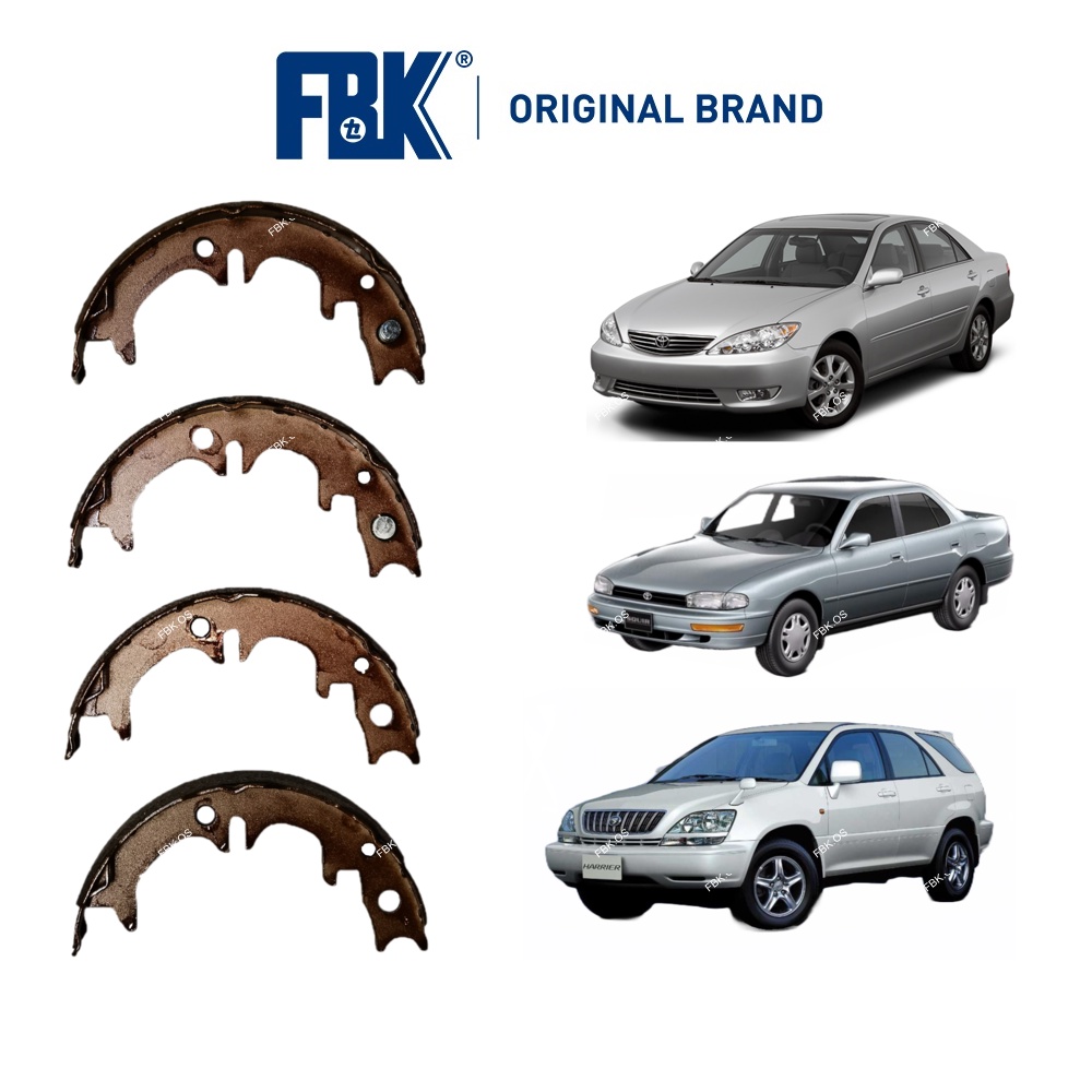 FBK Handbrake Shoe - Toyota Camry 1991-2019 Harrier 1997-2003 Lexus ...