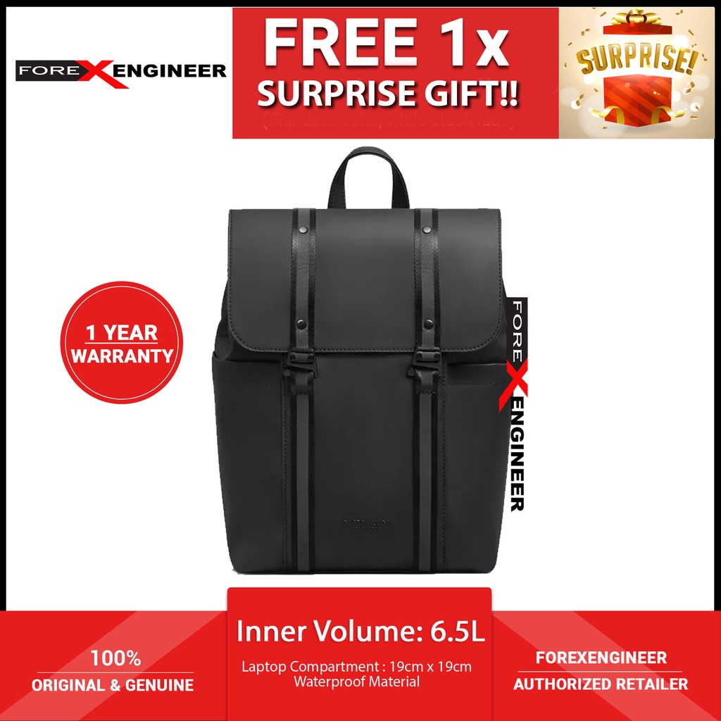Gaston Luga Splash Mini Backpack - Black | Shopee Malaysia