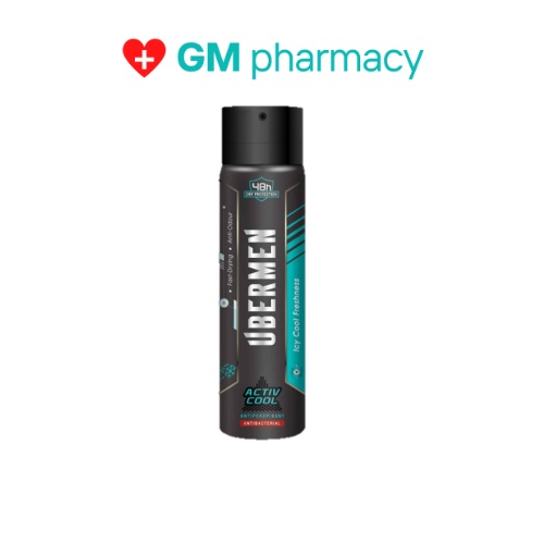 Ubermen Anti-Perspirant Body Spray 150ml (Activ Cool) | Shopee Malaysia