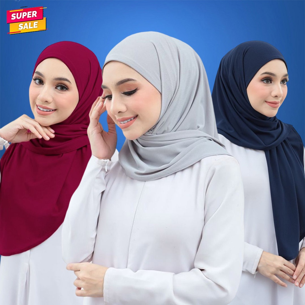 TUDUNG BAWAL INSTANT FLOISE TAI BACK BERTALI MOSSCREPE | INSTANT HIJAB ...
