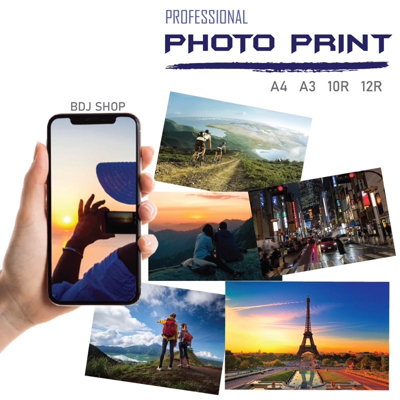 Cuci gambar, Print Gambar 4R [Murah] FujiFilm Photo Quality | Shopee ...