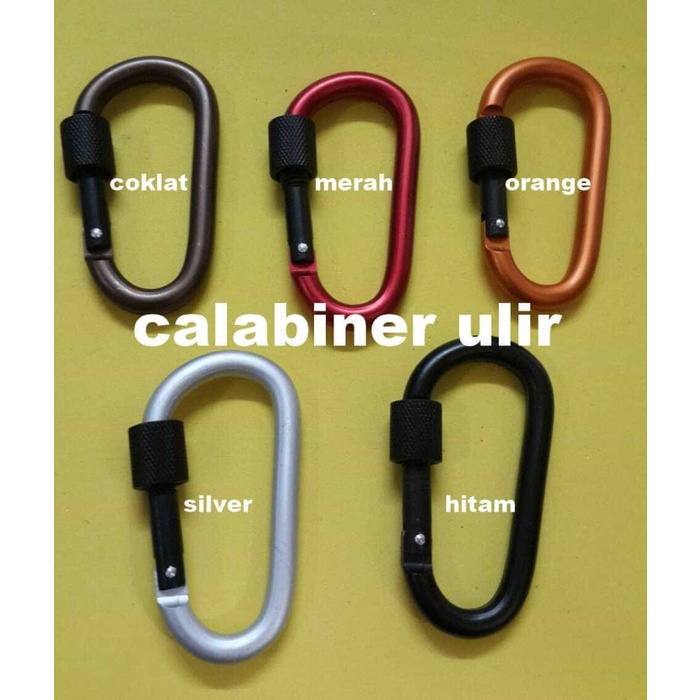 Carb Calabiner Threaded Carabiner (Sell Individually) | Shopee Malaysia