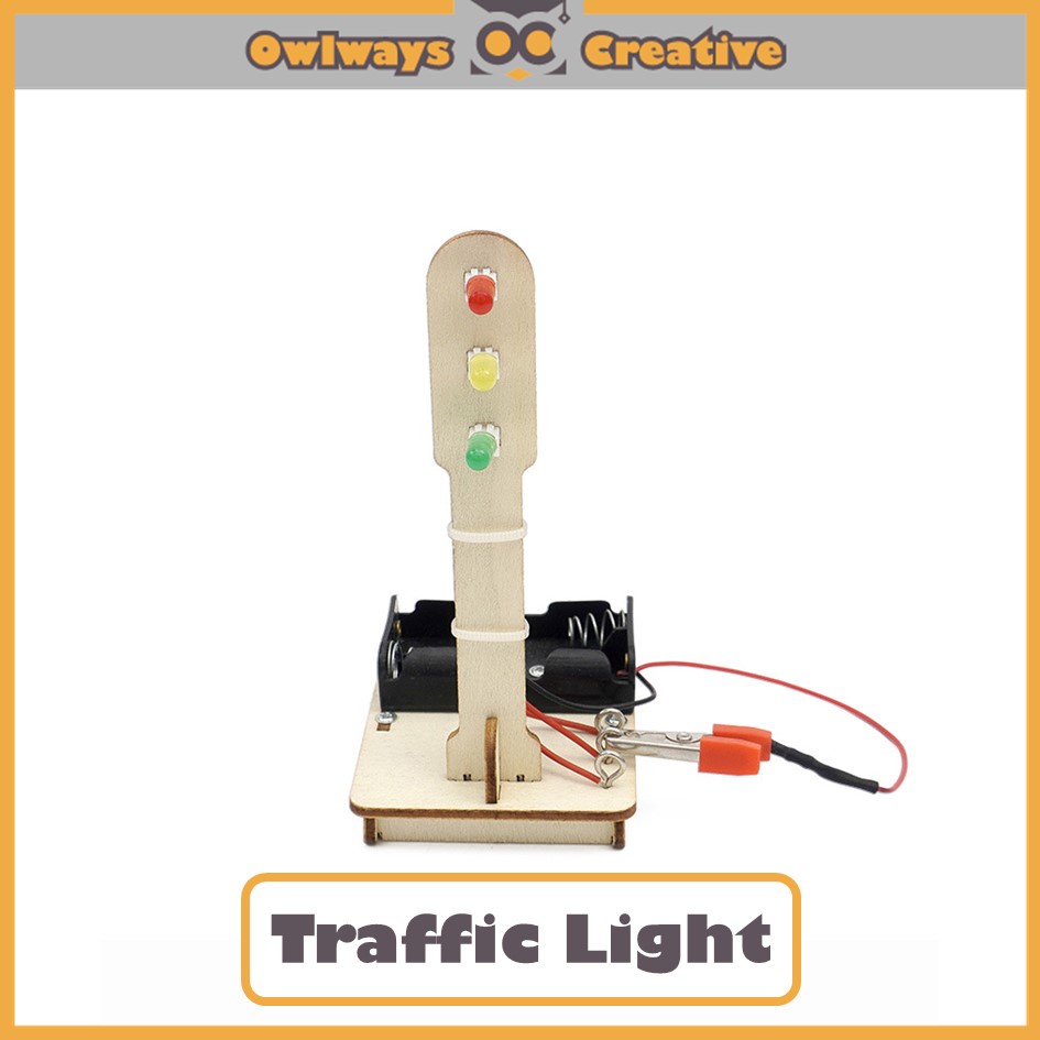 【1】Science STEM RBT DIY Robotics Set Assemble Wooden Kit Experiment ...