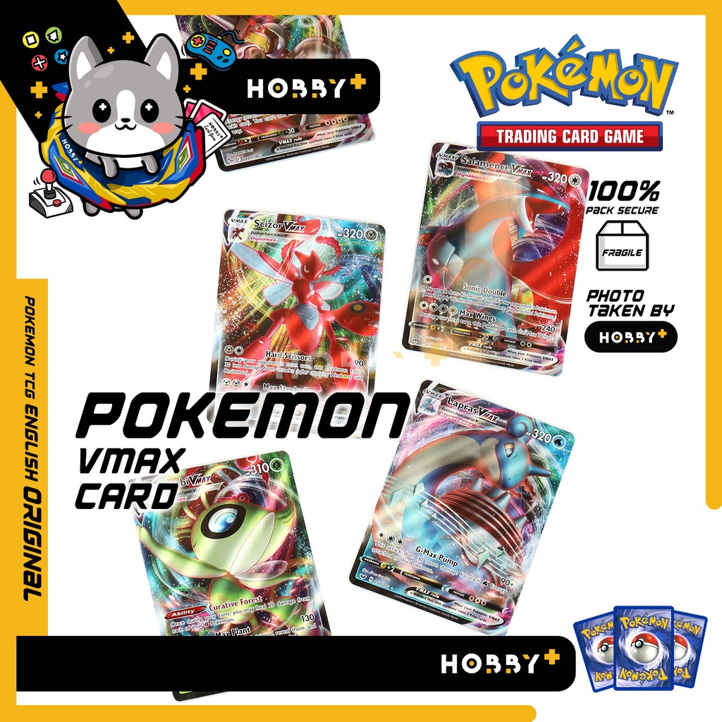 Pokemon TCG / PTCG Vmax English Trading Cards Hobby Plus | Shopee Malaysia