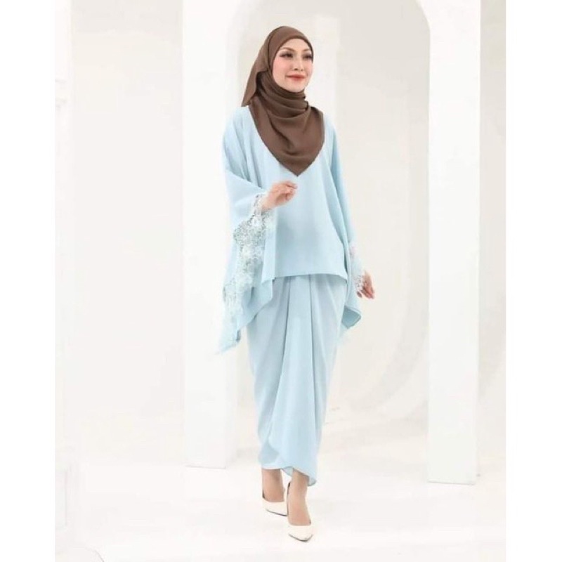 KAFTAN PARIO LACE Ready stock malaysia (postage setiap hari) | Shopee ...