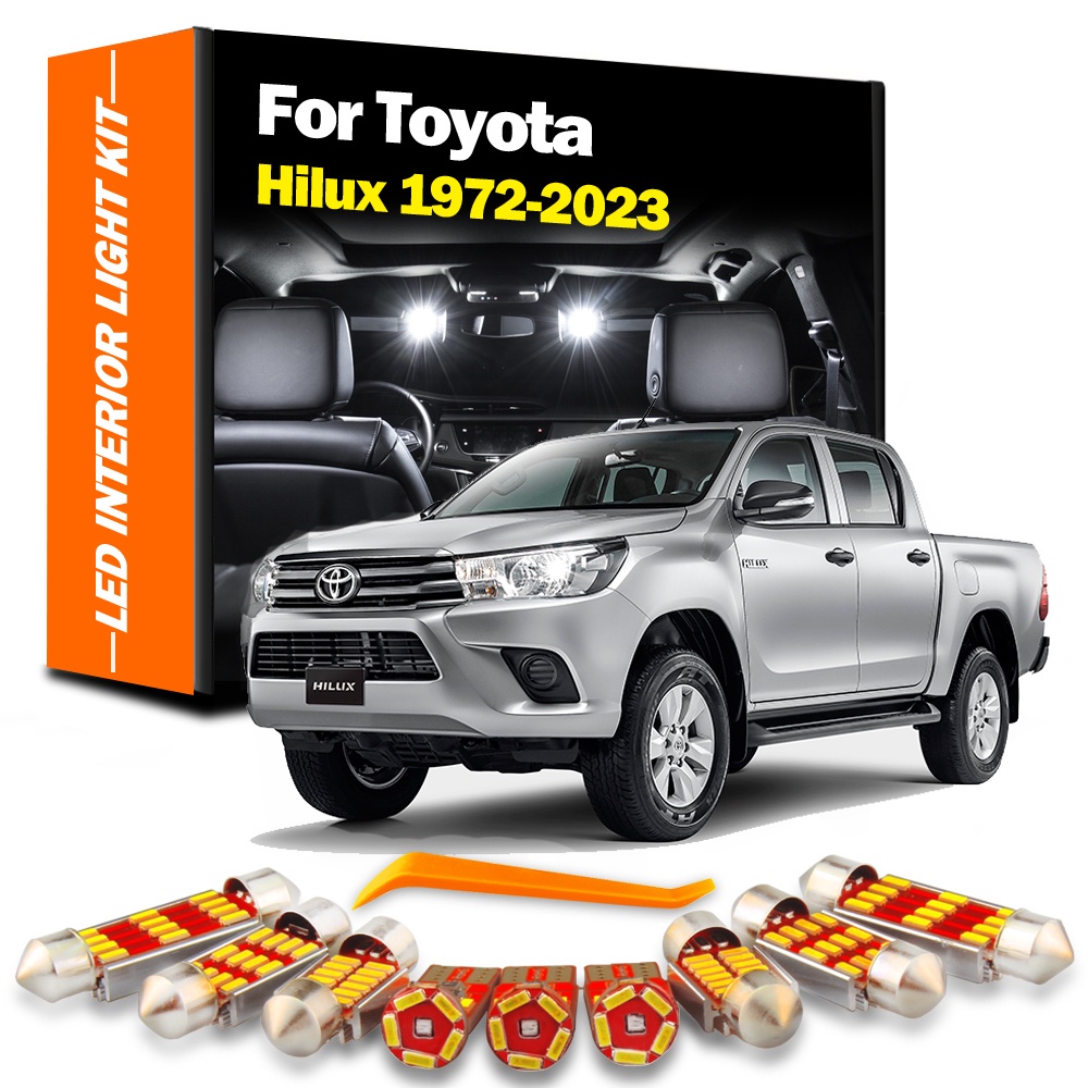 Interior LED For Toyota Hilux 1972-2015 2016 2017 2018 2019 2020 2021 ...