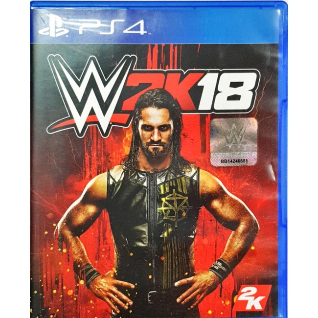 PS4 GAME WWE 2K18 R3 (USED) | Shopee Malaysia