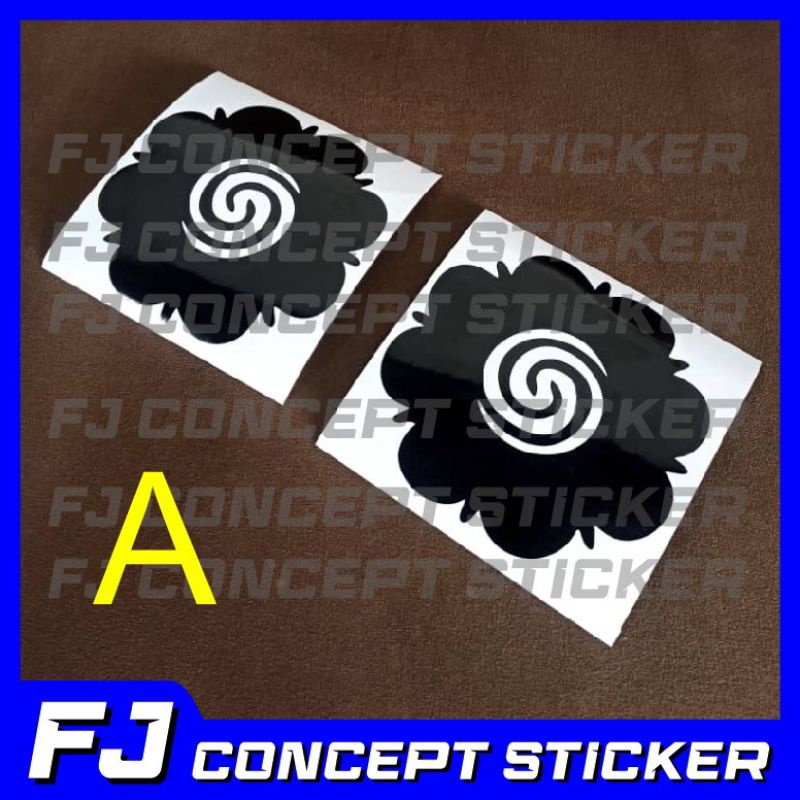 Bunga Terong Stickers simbol logo | Shopee Malaysia