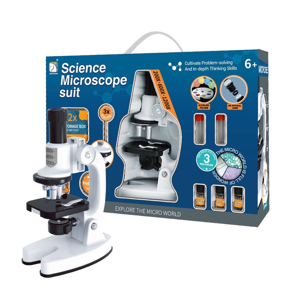 [Misoka Kids] Science Microscope Suit 1200X Primary School Students ...
