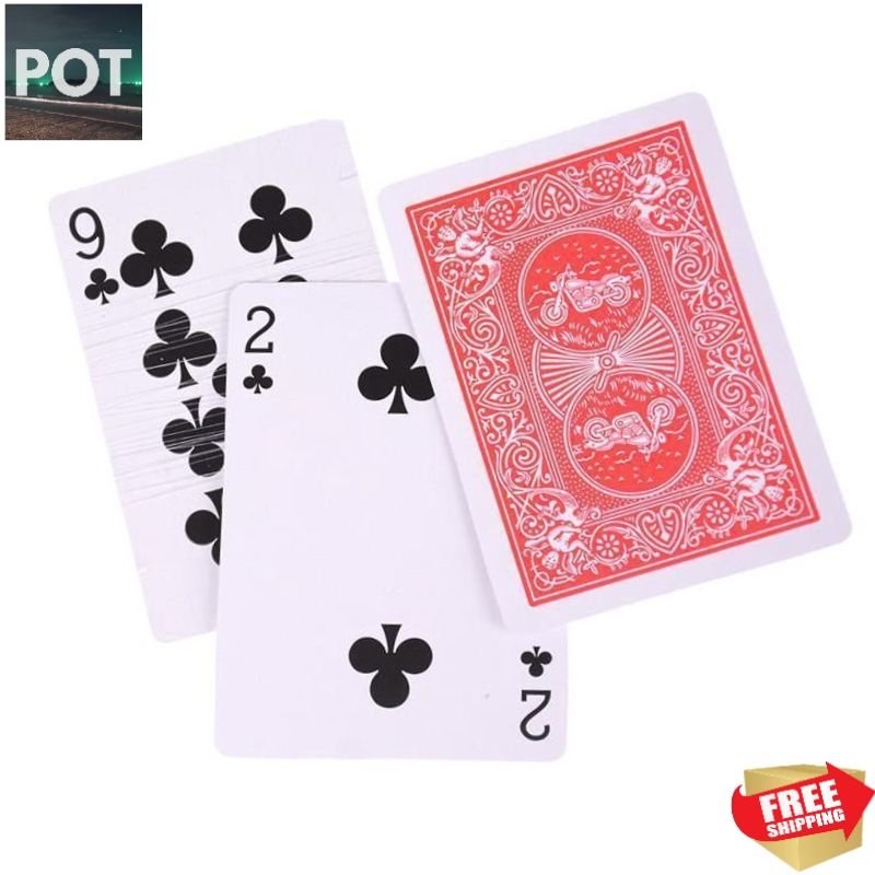 Dua Color Hitam Flying Floating Poker Card Hummingbird UFO Cards Stage ...