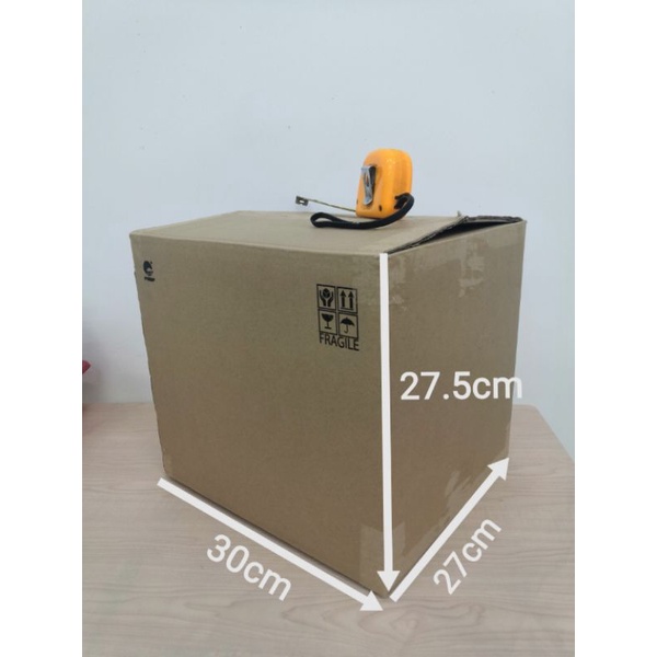 DOUBLE LAYER paper box carton fragile logo double wall thick clean ...