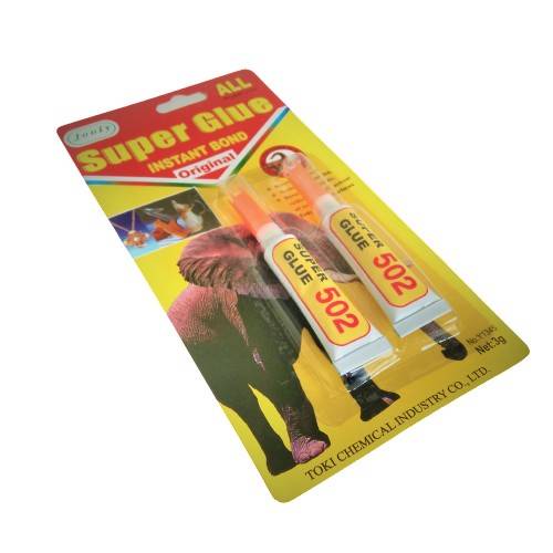 Super Glue 502 Instant Bond Original 3g (Per Pack 3Card) | Shopee Malaysia