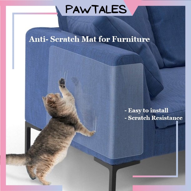 PAWTALES Anti Sofa Scratcher Cat Scratch Guard Mat Pet Cat Scratching ...
