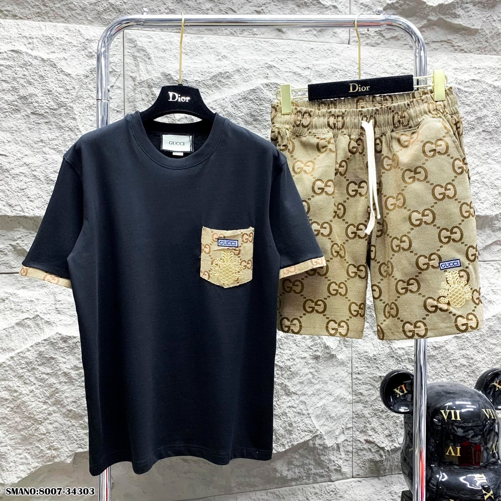 Gc Men'S Clothing Set Embroidered Simple Color Scheme - High Quality ...