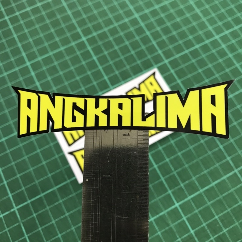 Sticker print "Angka lima" | Shopee Malaysia