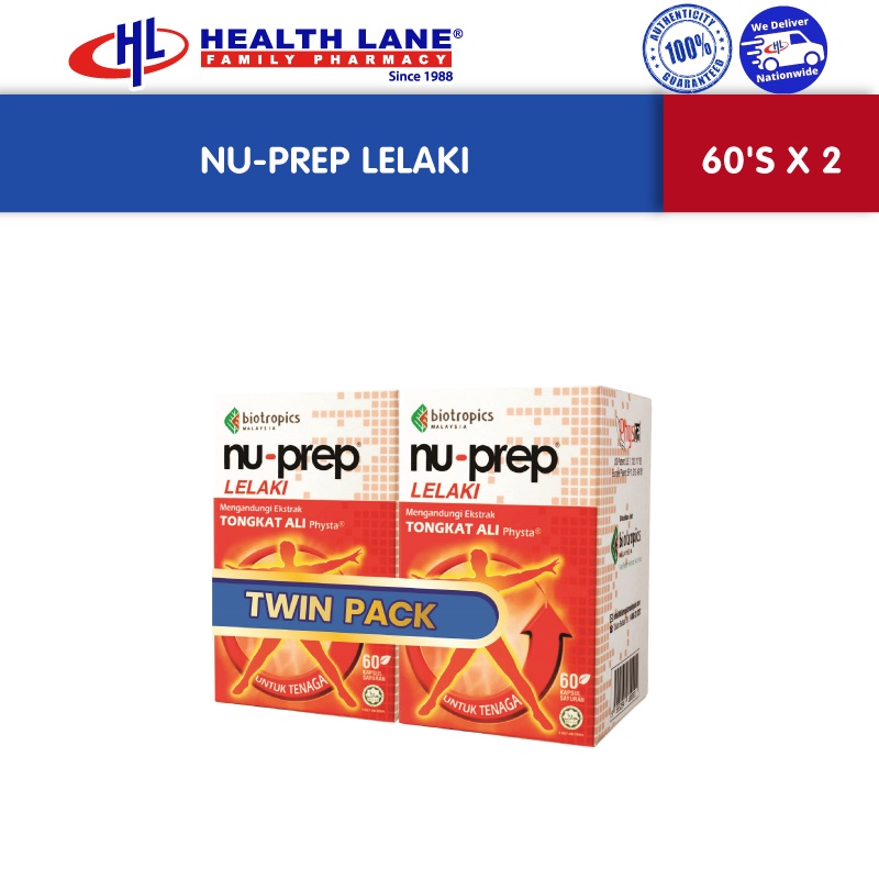 Nu-Prep Lelaki (60's x 2) | Shopee Malaysia