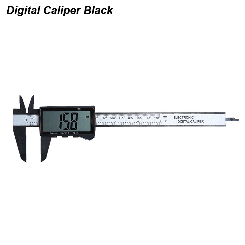 Electronic Digital Caliper Vernier Measuring Tools Carpentry Ruler ...